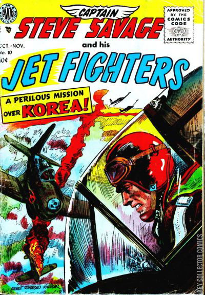 Captain Steve Savage #10 Published December 1955 | Key