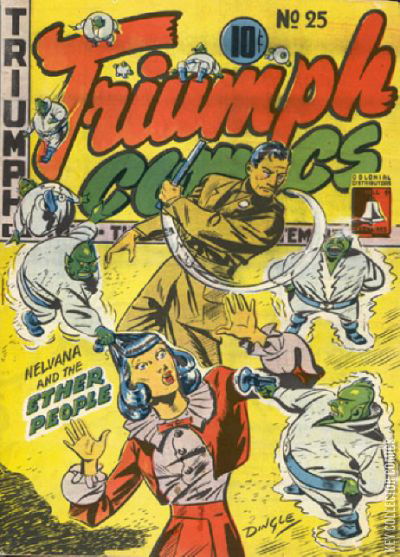 Triumph Comics #25 Canadian Edition Published April 19