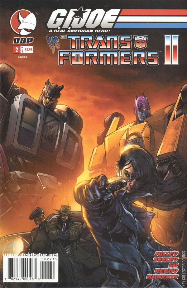 G.I. Joe vs. The Transformers II #2 Variant Published Octob