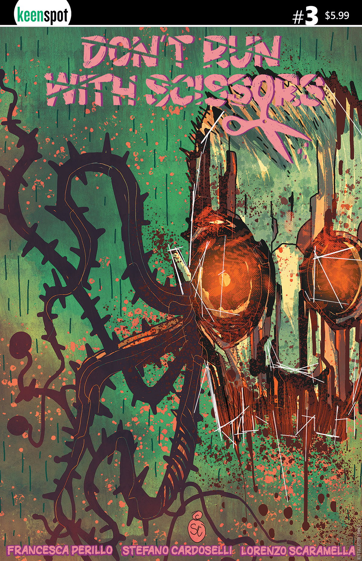 Don't Run With Scissors #3 Published August 2025 | Key