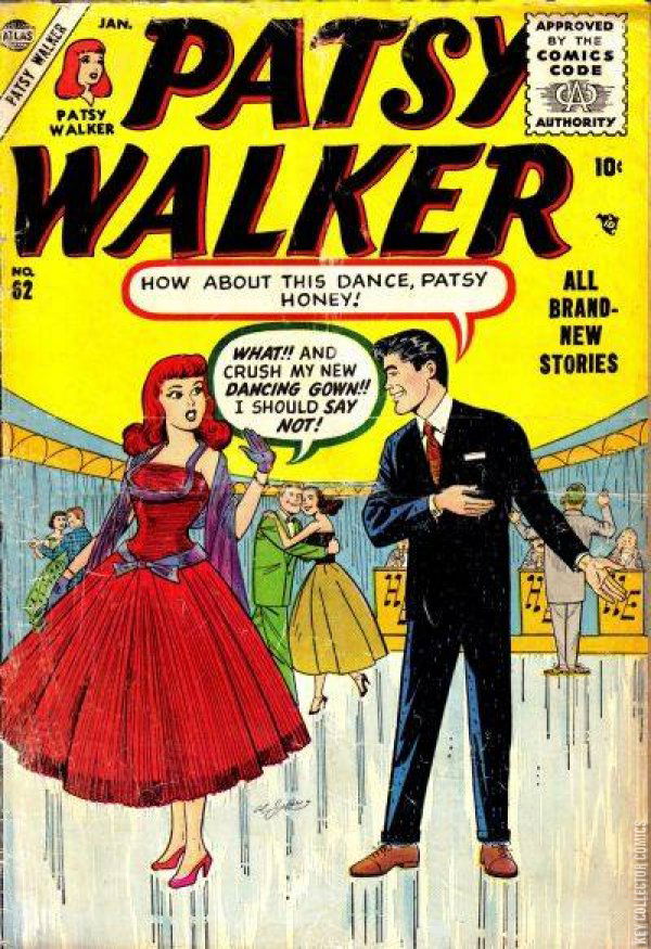 Patsy Walker #62 Published January 1956 | Key Collector