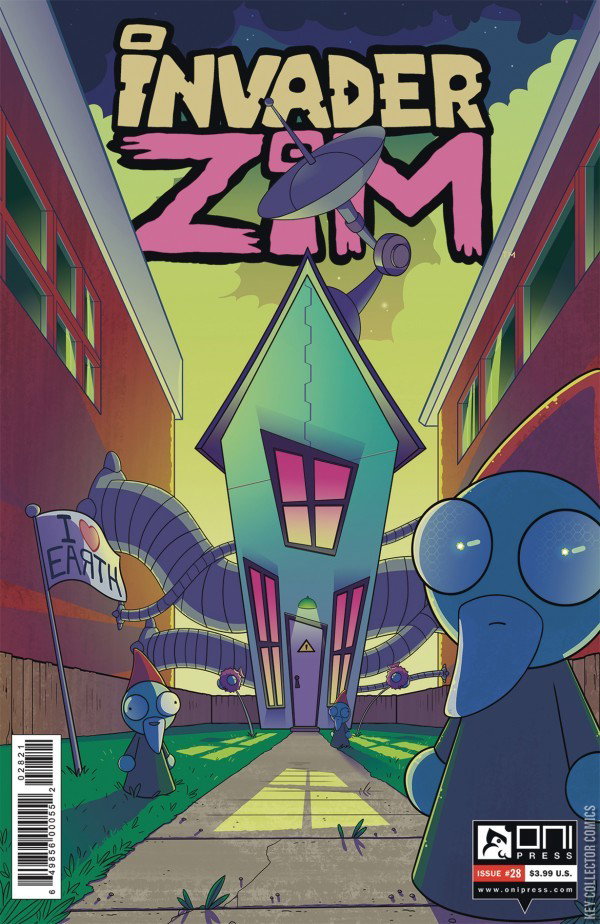 Invader Zim #28 Published February 2018 | Key Collecto