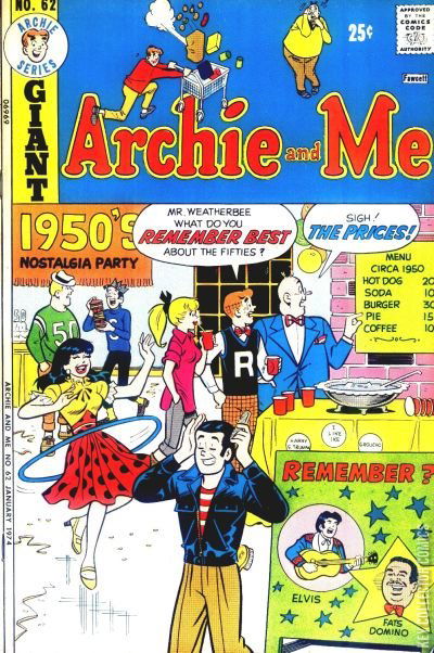 Archie & Me #62 Published January 1974 | Key Collector