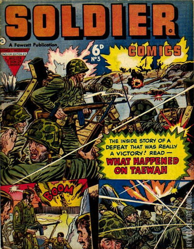 Soldier Comics #3 UK Edition Published January 1952