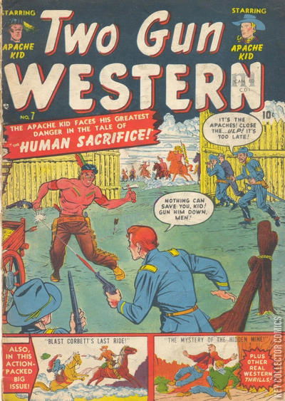 Two Gun Western #7 Canadian Published May 1951 | Key C