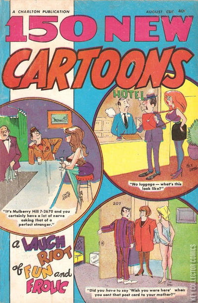 150 New Cartoons #35 Published August 1970 | Key Colle