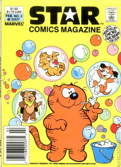 Star Comics Magazine #2 Published November 1987 | Key C