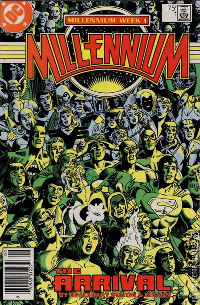 Millennium #1 Newsstand Published January 1988 | Key C
