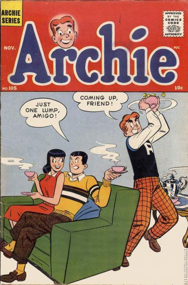 Archie Comics #105 Published November 1959 | Key Collec