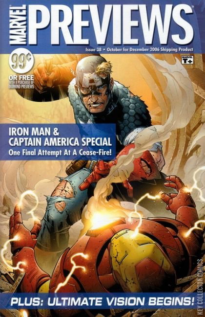Marvel Previews #38 Published September 2006 | Key Coll