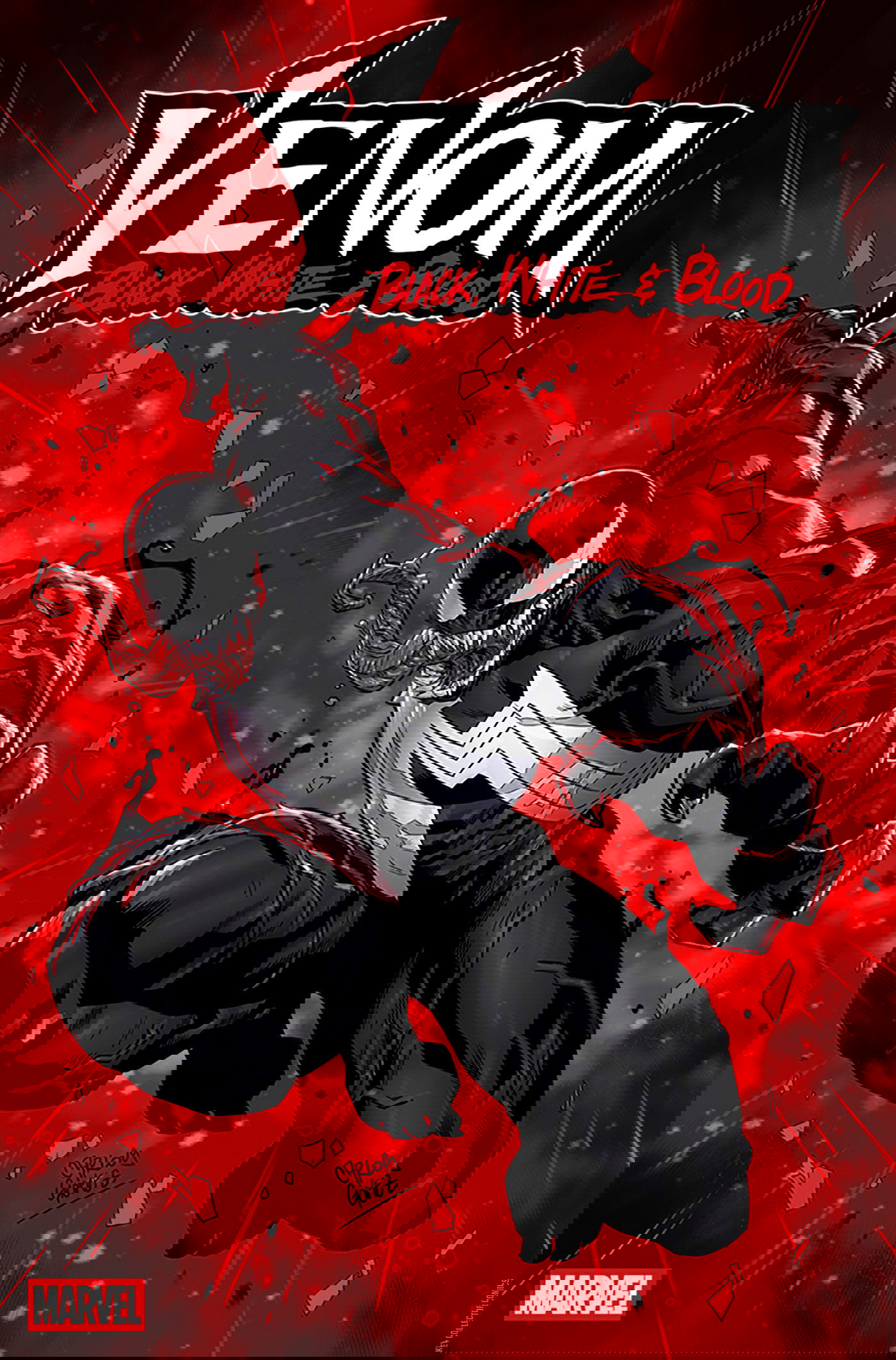 Venom: Black, White & Blood #2 1:25 Published September 202