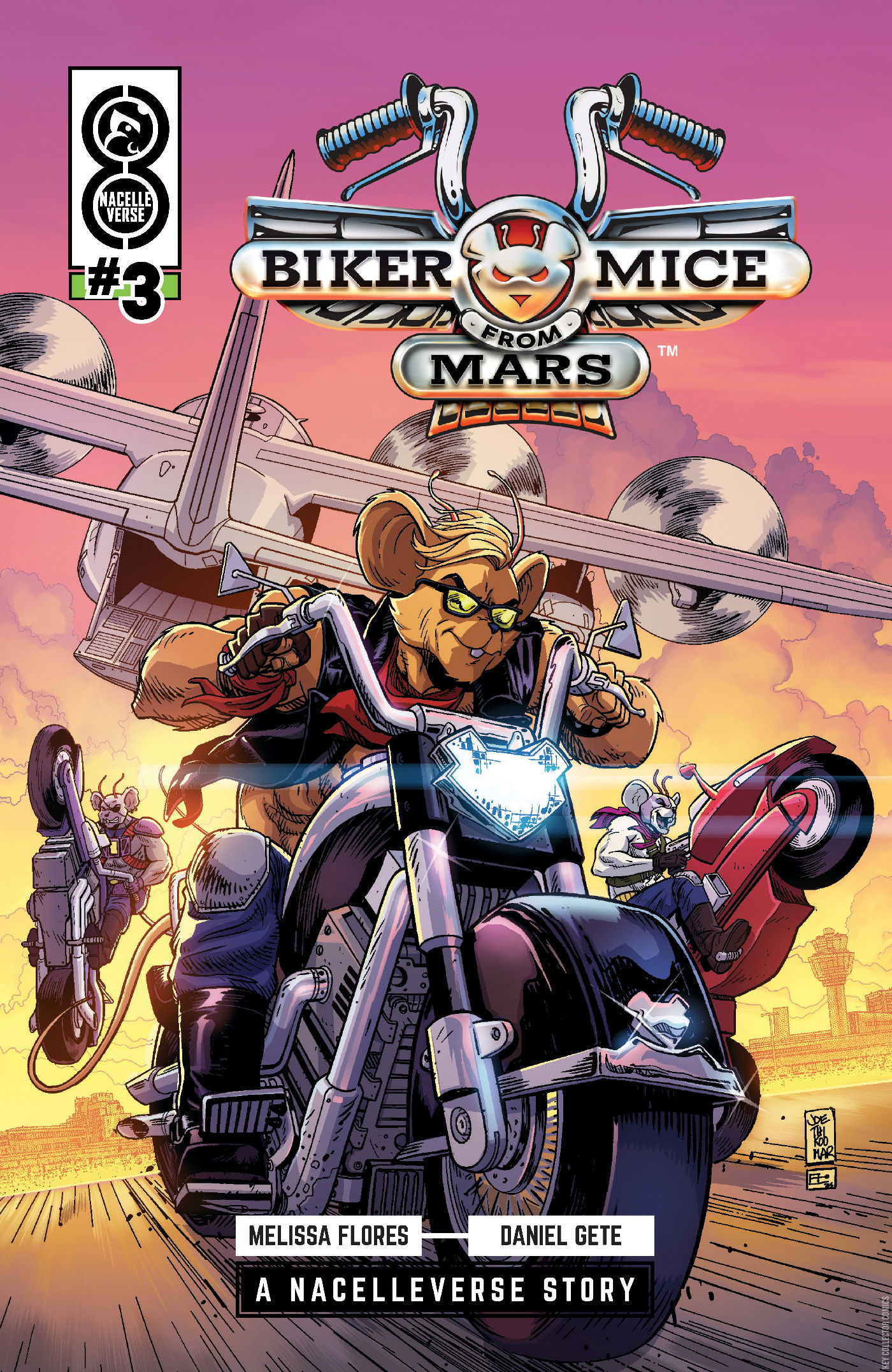 Biker Mice From Mars (2025) #3 1:20 Published August 2