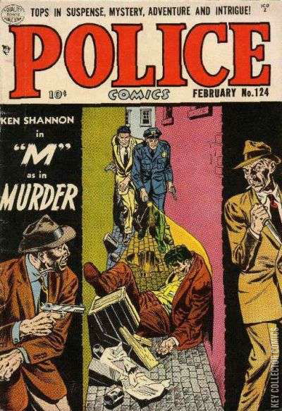 Police Comics #124 | Key Collector Comics