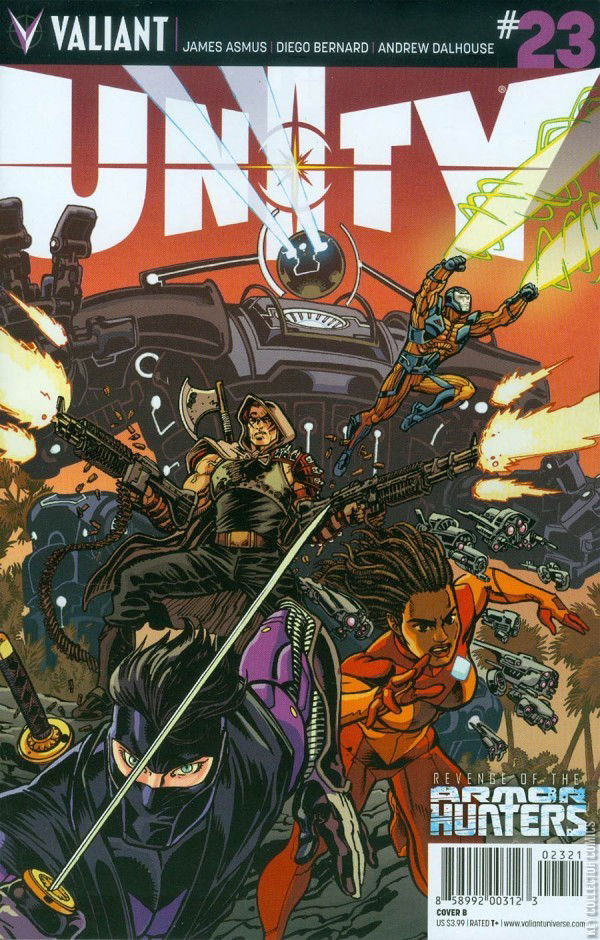 Unity #23 Variant Published October 2015 | Key Collect