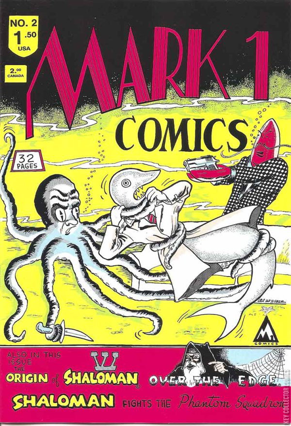 Mark 1 Comics #2 Published October 1988 | Key Collector