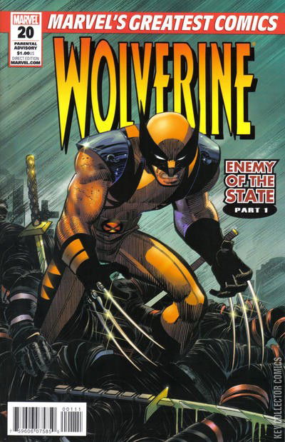 Wolverine #20 Reprint Published May 2011 | Key Collect