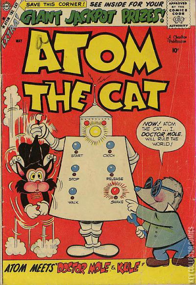 Atom the Cat #16 Published May 1959 | Key Collector Comics