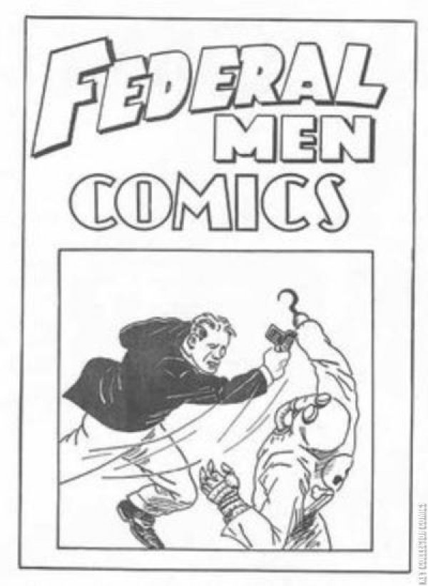 Federal Men Comics Ashcan Published January 1936 | Key