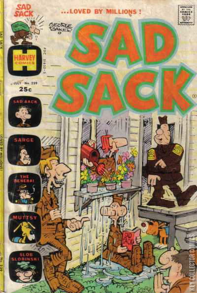 Sad Sack Comics #239 Published December 1969 | Key Coll
