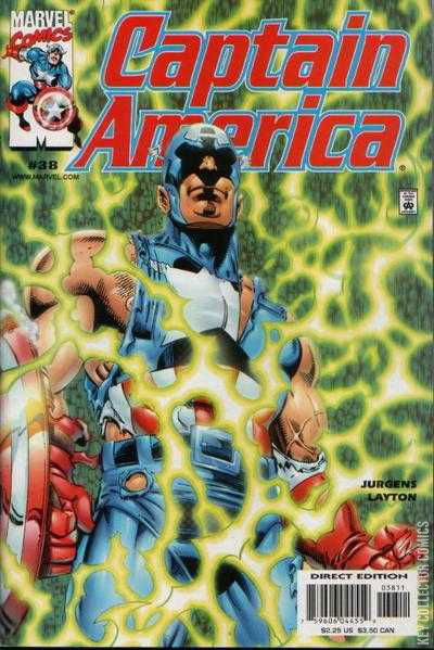 Captain America #38 Published February 2001 | Key Colle