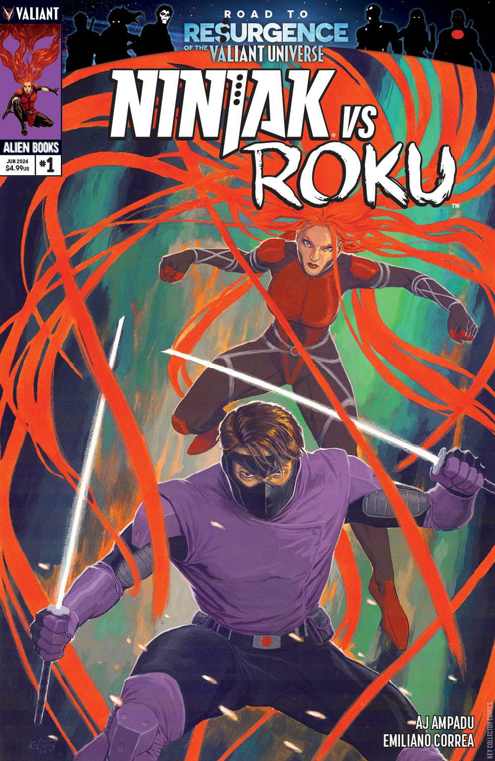 Ninjak vs. Roku by Valiant | Key Collector Comics