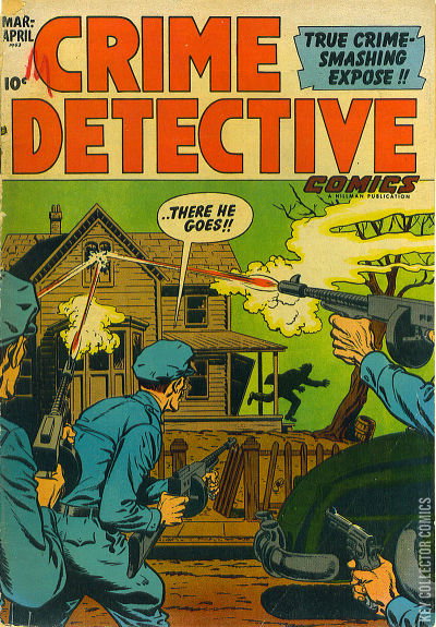 Crime Detective Comics #7 Published April 1953 | Key Co