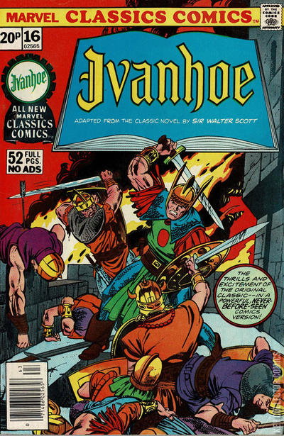 Marvel Classics Comics #16 Published January 1976 | Ke