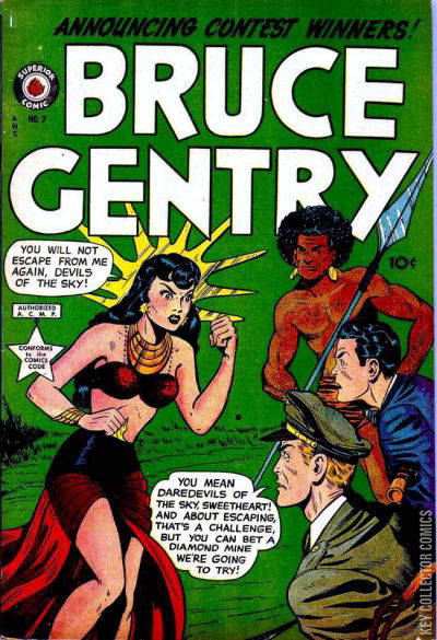 Bruce Gentry Comics #7 Canadian Edition Published June