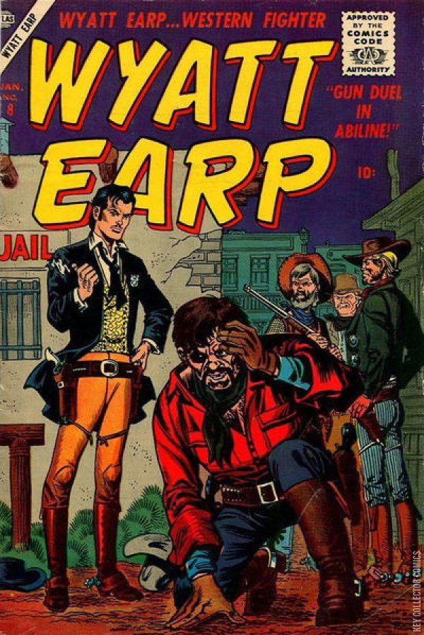 Wyatt Earp #8 Published January 1957 | Key Collector Comics