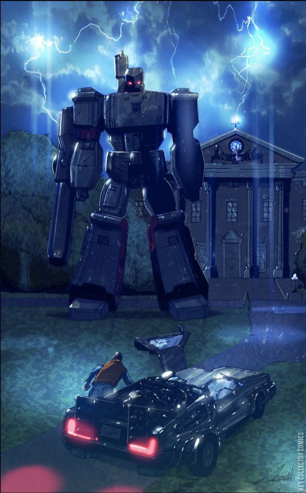 Transformers / Back to the Future #1 Store Exclusive Publis