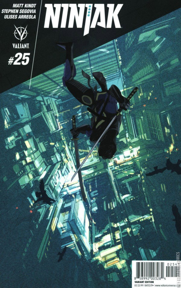Ninjak #25 Published March 2017 | Key Collector Comics