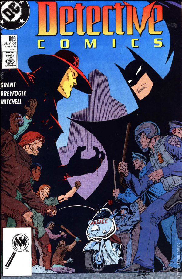 Detective Comics #609 Published December 1989 | Key Col