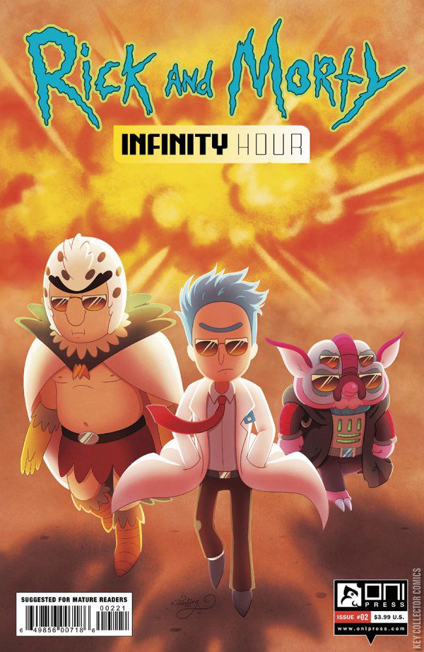 Rick and Morty: Infinity Hour #2 Variant Published April 20