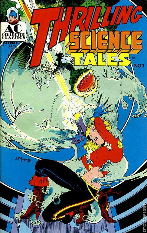 Thrilling Science Tales #1 Published January 1989 | Key