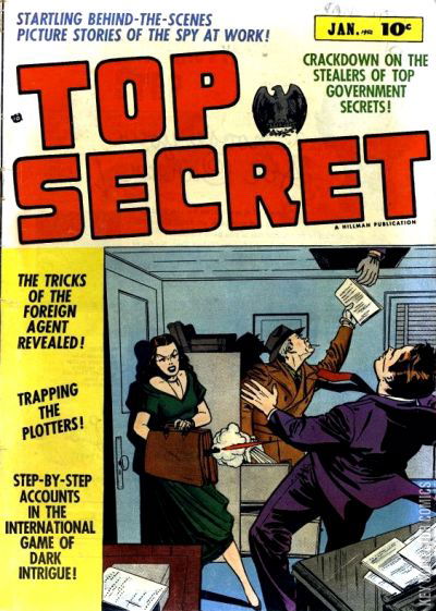Top Secret by Hillman | Key Collector Comics