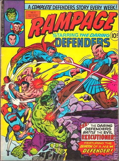 Rampage #5 Published November 1977 | Key Collector Comics