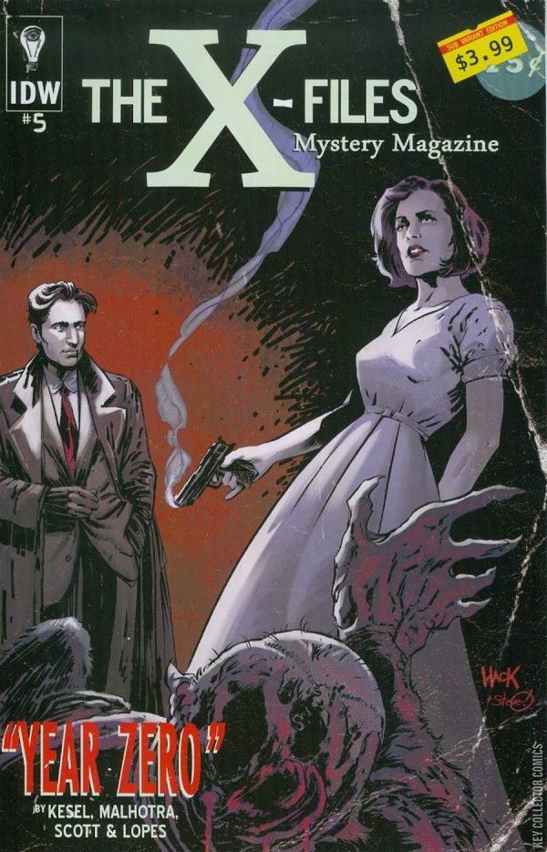 The X-Files: Year Zero #5 Variant Published November 2