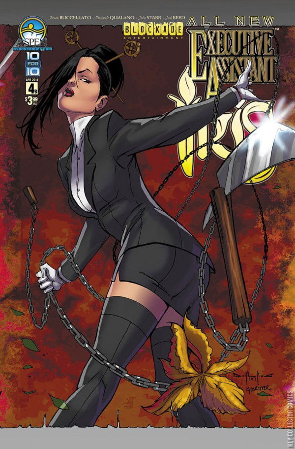 All New Executive Assistant: Iris #4 Variant Published Apri