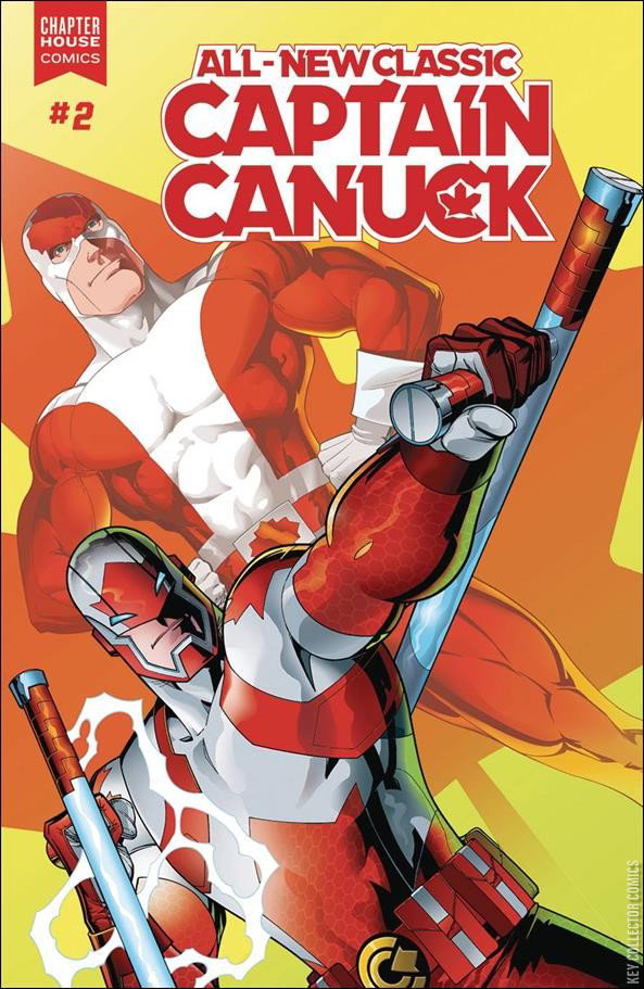 All-New Classic Captain Canuck #2 Variant Published June 20