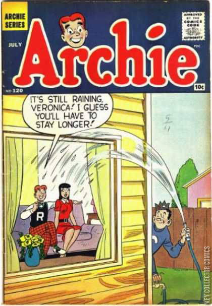 Archie Comics #120 Published July 1961 | Key Collector