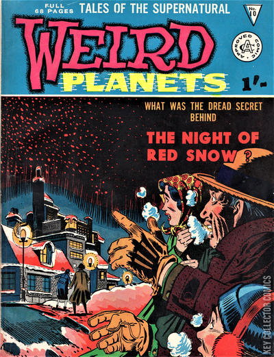 Weird Planets #10 Published January 1962 | Key Collecto