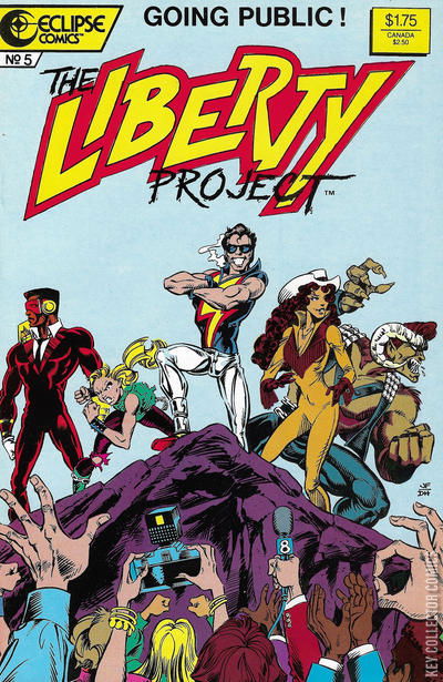 The Liberty Project #5 Published October 1987 | Key Col