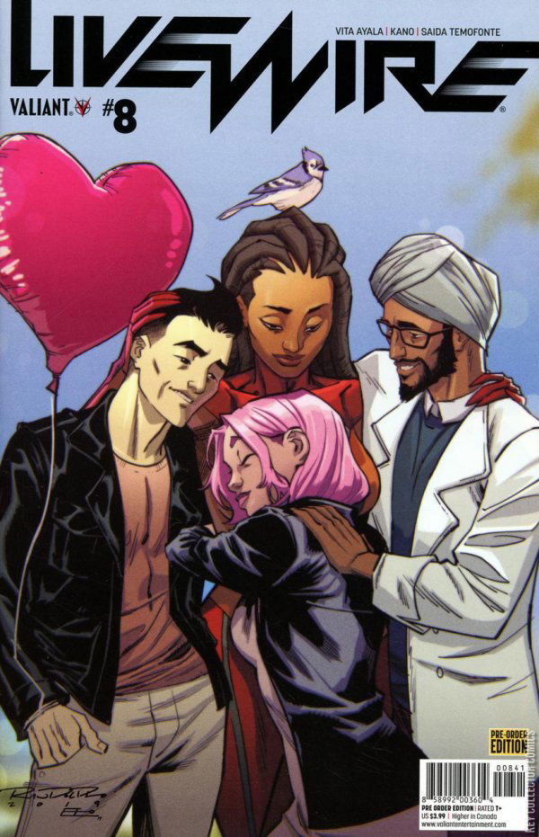 Livewire #8 Variant Published July 2019 | Key Collecto