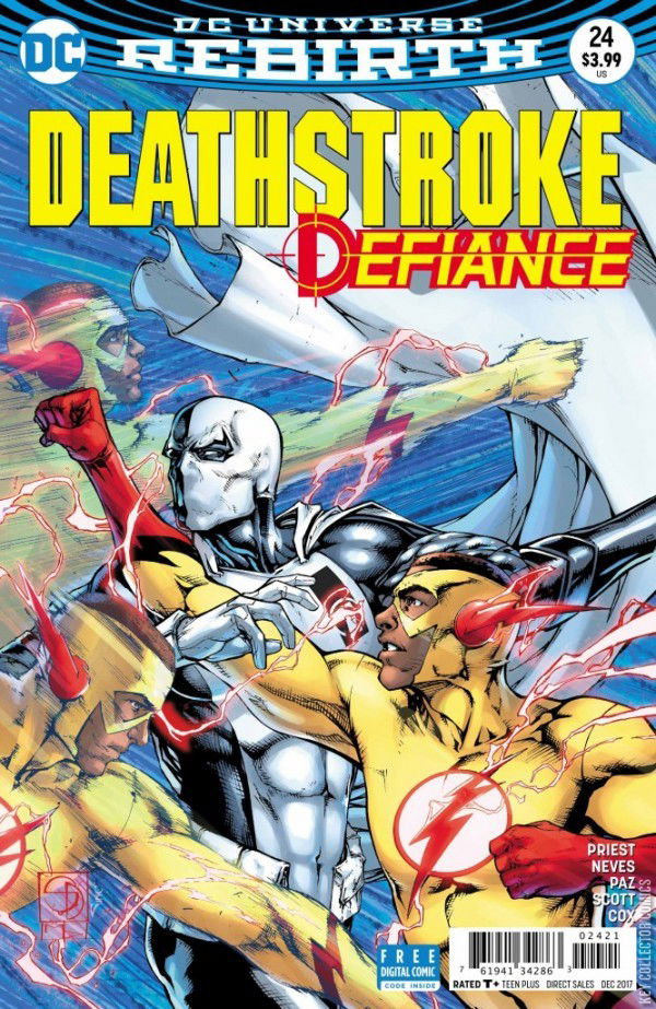 Deathstroke #24 Variant Published October 2017 | Key C