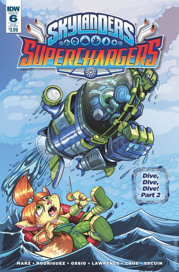 Skylanders: Superchargers #6 Published March 2016 | Ke