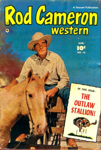 Rod Cameron Western #16 Published August 1952 | Key Col