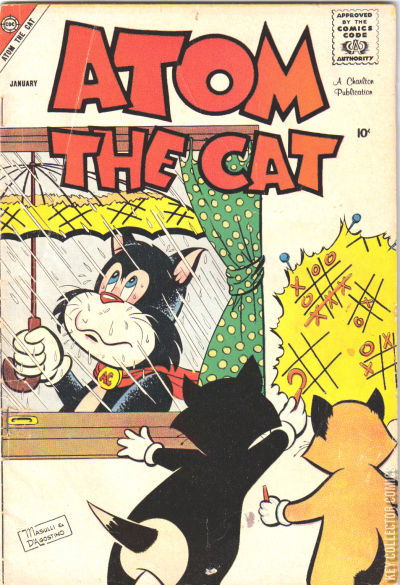 Atom the Cat #14 Published January 1959 | Key Collector