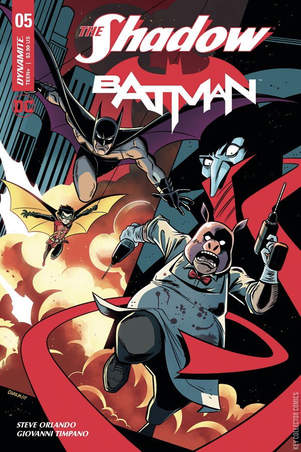 The Shadow / Batman #5 Variant Published February 2018