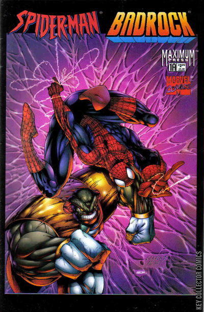 Spider-Man / Badrock #1 Published March 1997 | Key Coll