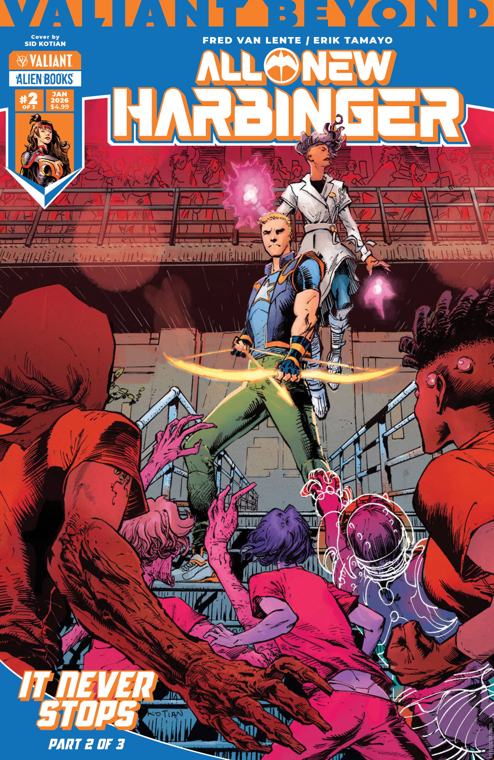 Valiant Beyond: All-New Harbinger #2 Published March 2
